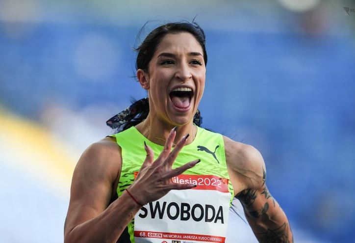 La atleta polaca acaparó la atención de la... | MARCA Usa